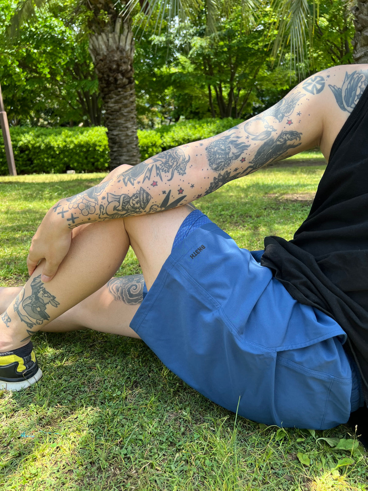 AGUA VOLLEY 2N1 SHORT-7" /NAVY